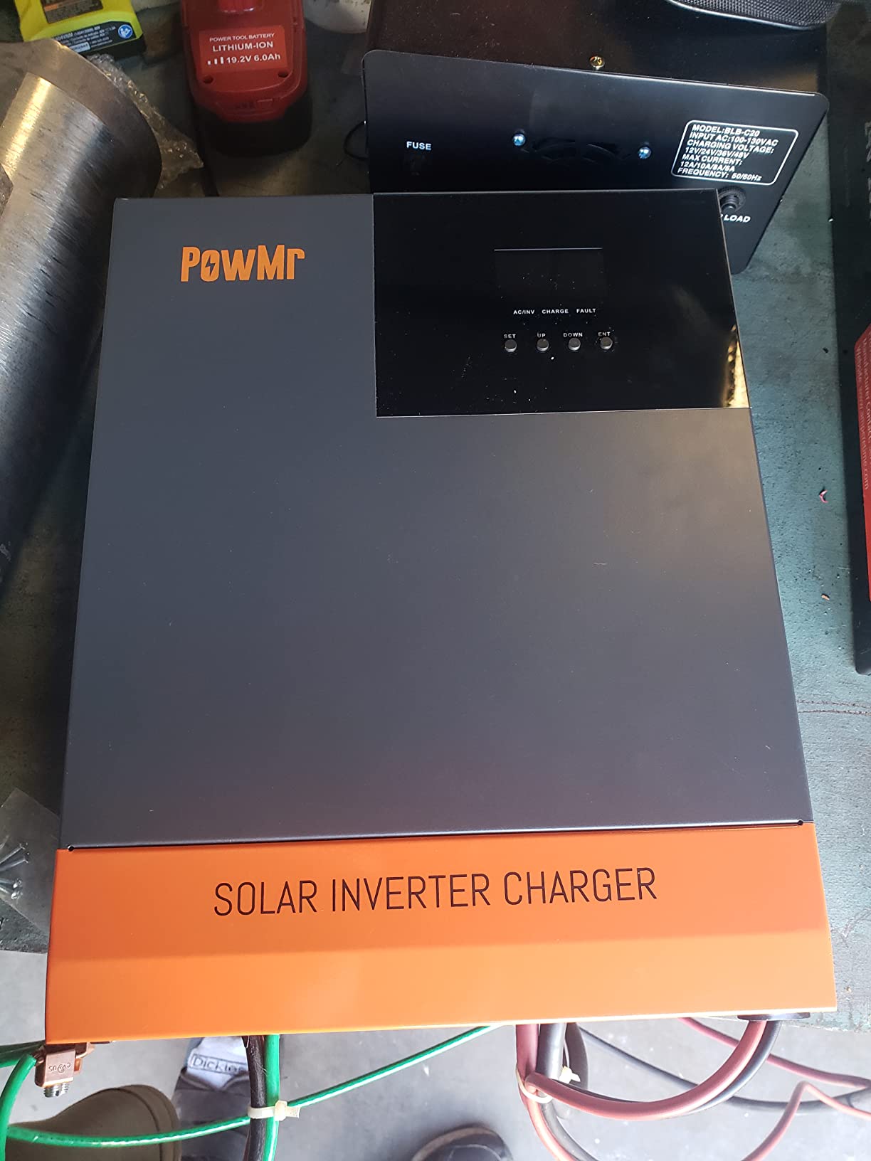 $41/mo - Finance Solar Inverter 3000W 24V Built-in 80A MPPT Controller ...