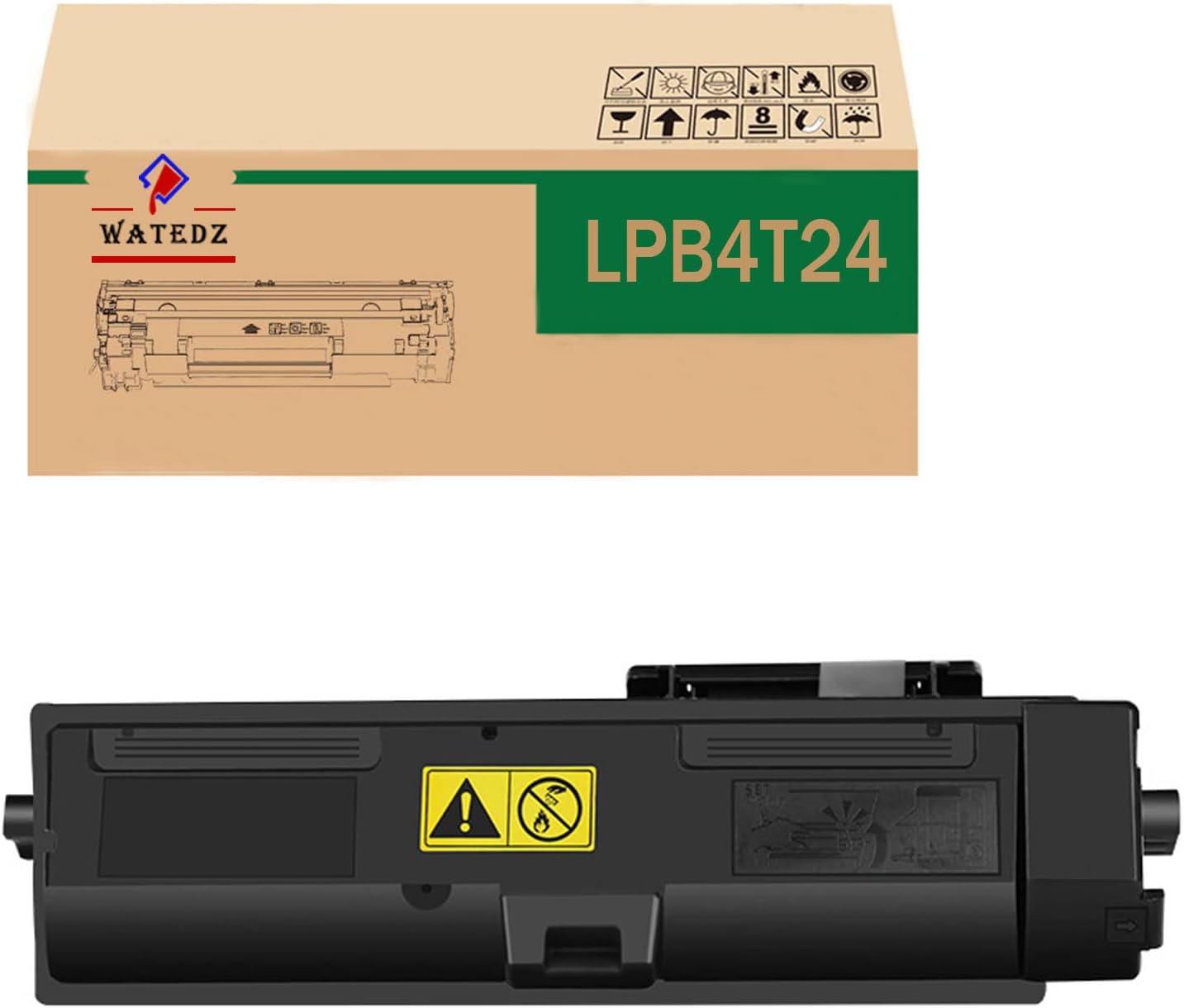 Amazon.co.jp: WATEDZ EPSON用 エプソン用 LPB4T24 LPB4T24V （1パック ブラック） 互換トナーカートリッジ 対応機種：LP-S380DN/S280DN ...