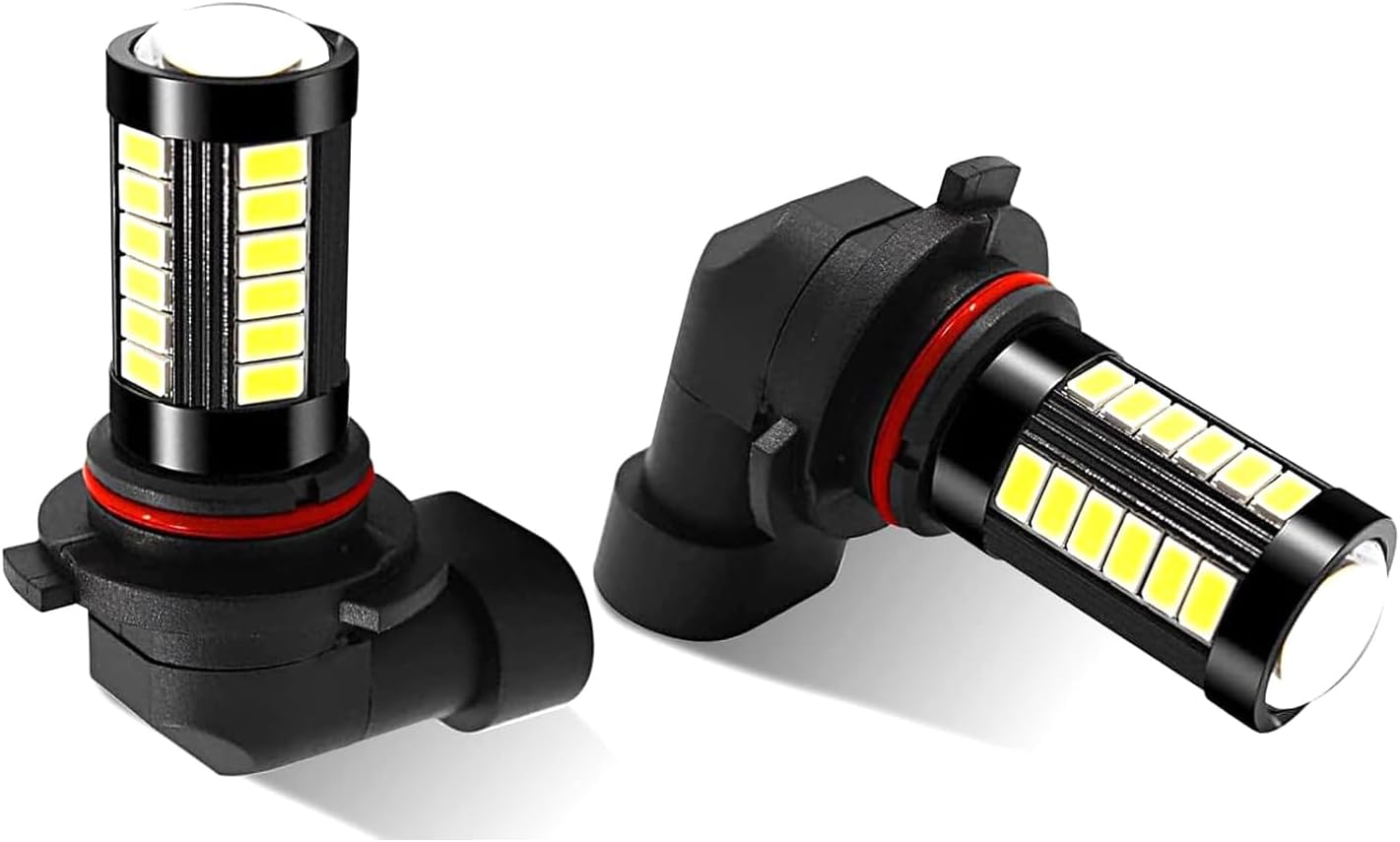 Amazon.com: FEDOEY 2 PCS 9006 Car Led Fog Light Bulbs, 6500K Super ...
