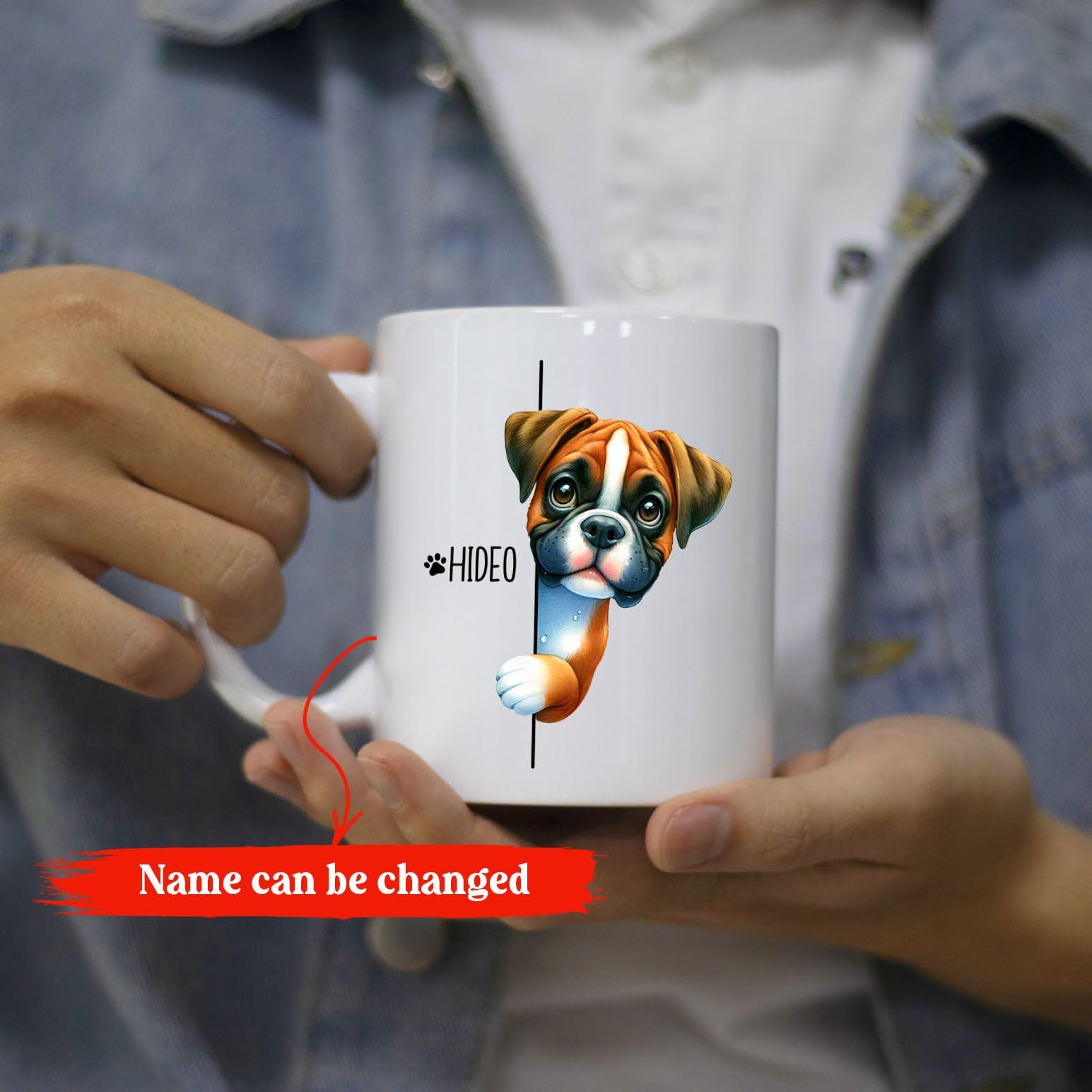 Boxer Dog Mug