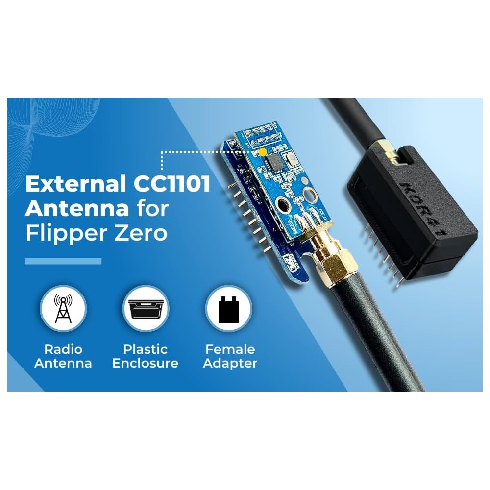 External CC1101 Antenna for Flipper Zero - Improved Signal Strength in ...