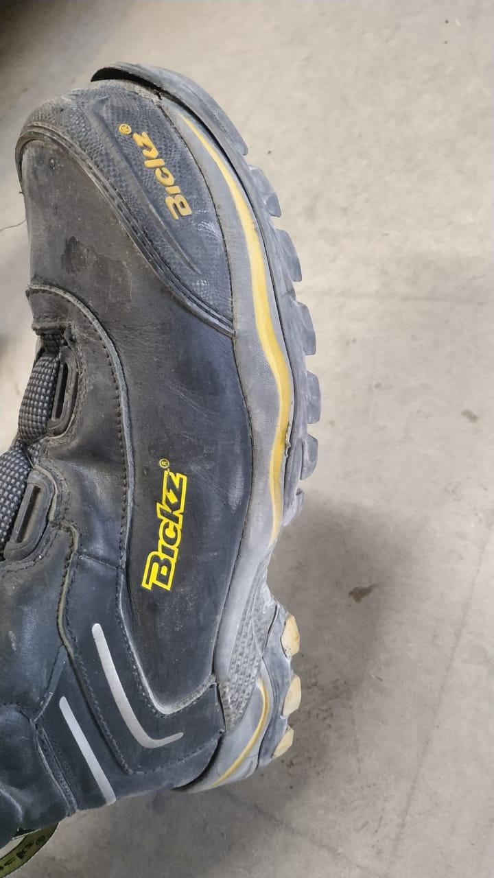 Bata BICKZ 305 Industrials Bickz Safety Shoes (Black, Size 8) : Amazon ...