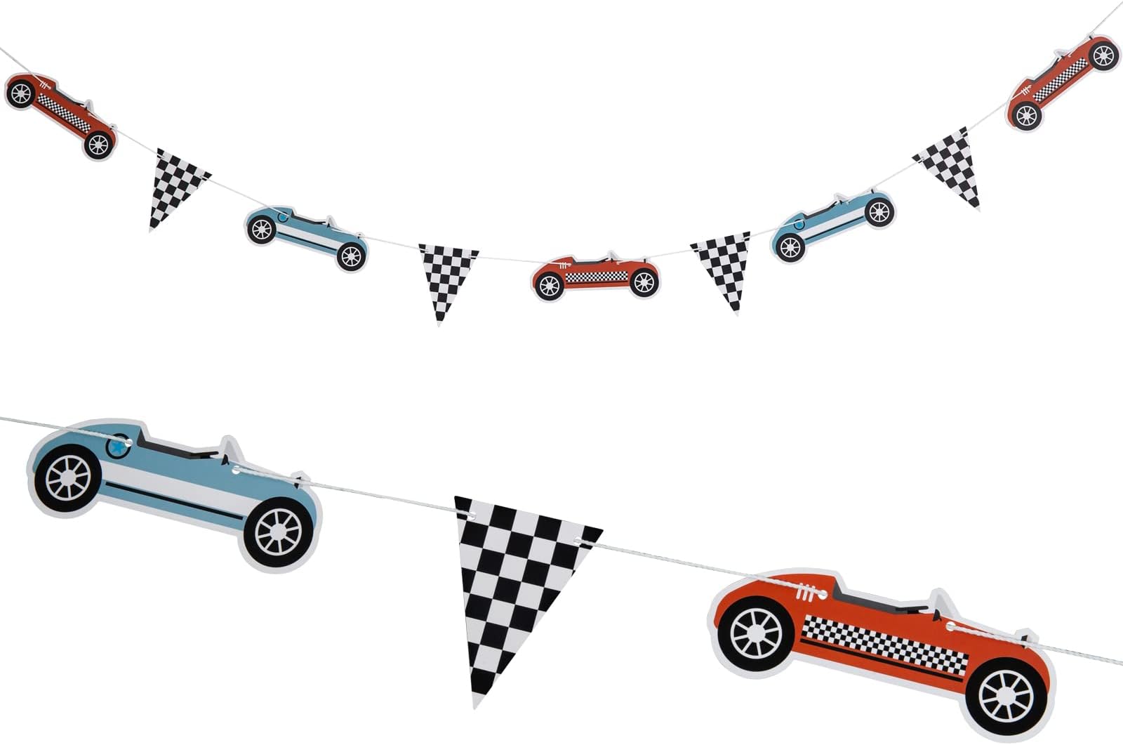 Amazon.com: Two Fast Banner - Two Fast Birthday Decorations,Racing ...