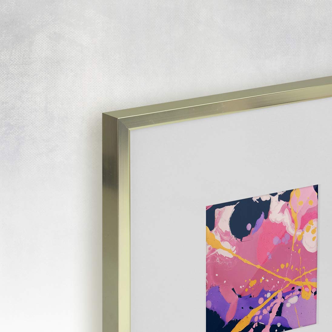 Square Gold Picture Frame