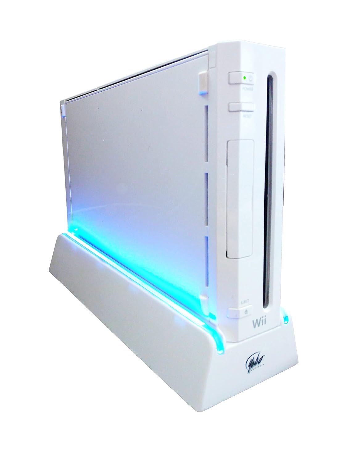 Amazon.com: Wii Lighted Console Stand Coolier by Yobo Wii compatibles ...