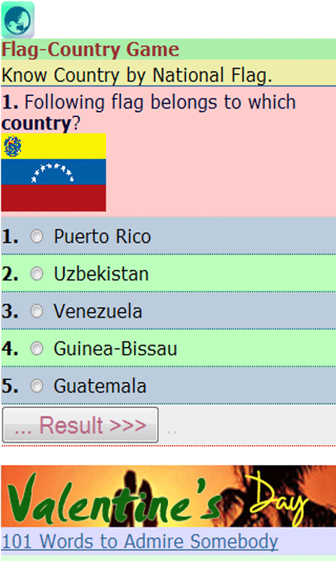 National Flags Quiz - App on Amazon Appstore