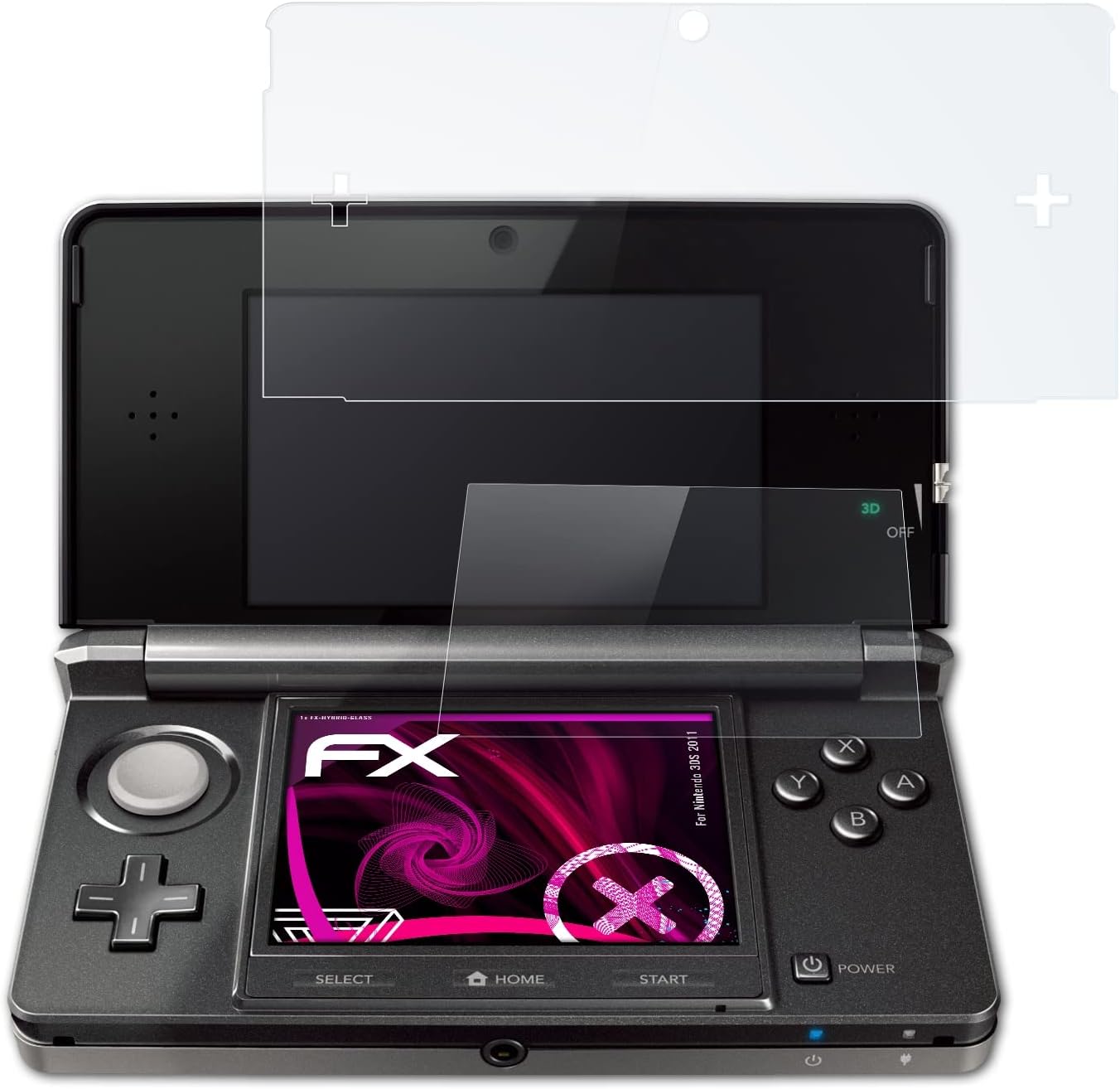 Amazon.com: atFoliX Plastic Glass Protective Film compatible with ...