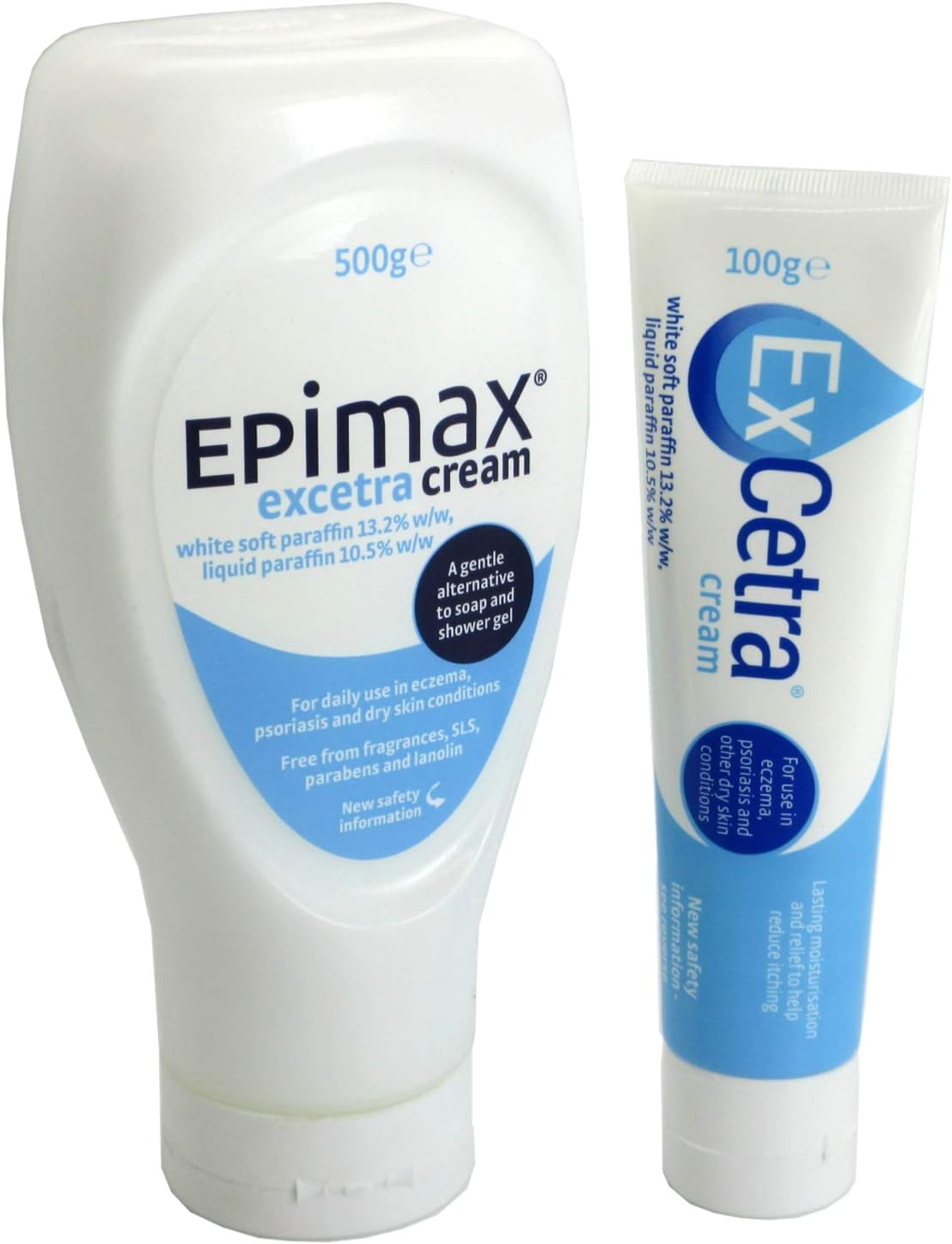 ExCetra Emollient Cream 100g + 500g for Eczema and Psoriasis : Amazon.co.uk: Beauty