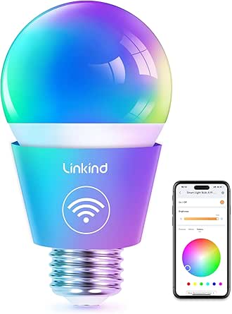 Linkind Smart Light Bulbs, WiFi Bulbs Work with Alexa & Google Home ...