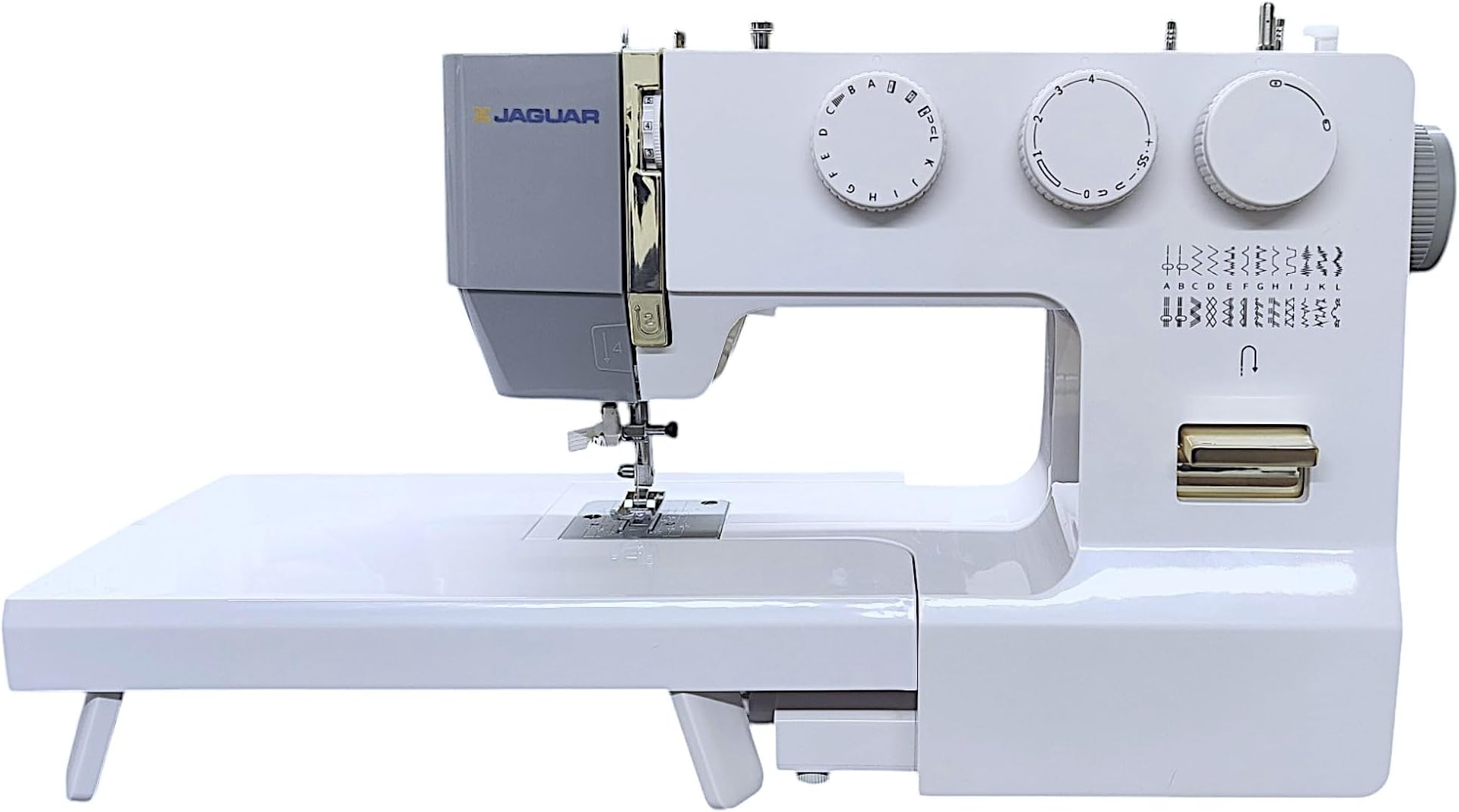 Janome 423S Metal Sewing Machine with 24 Stitch Choices, 1-Step ...