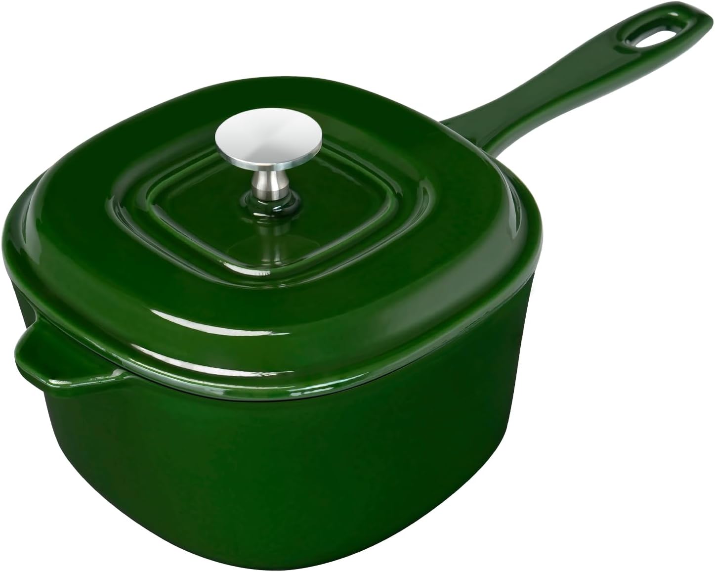Amazon.com: Crock-Pot 3 Qt European Enameled Cast Iron Sauce Pan W/Lid ...