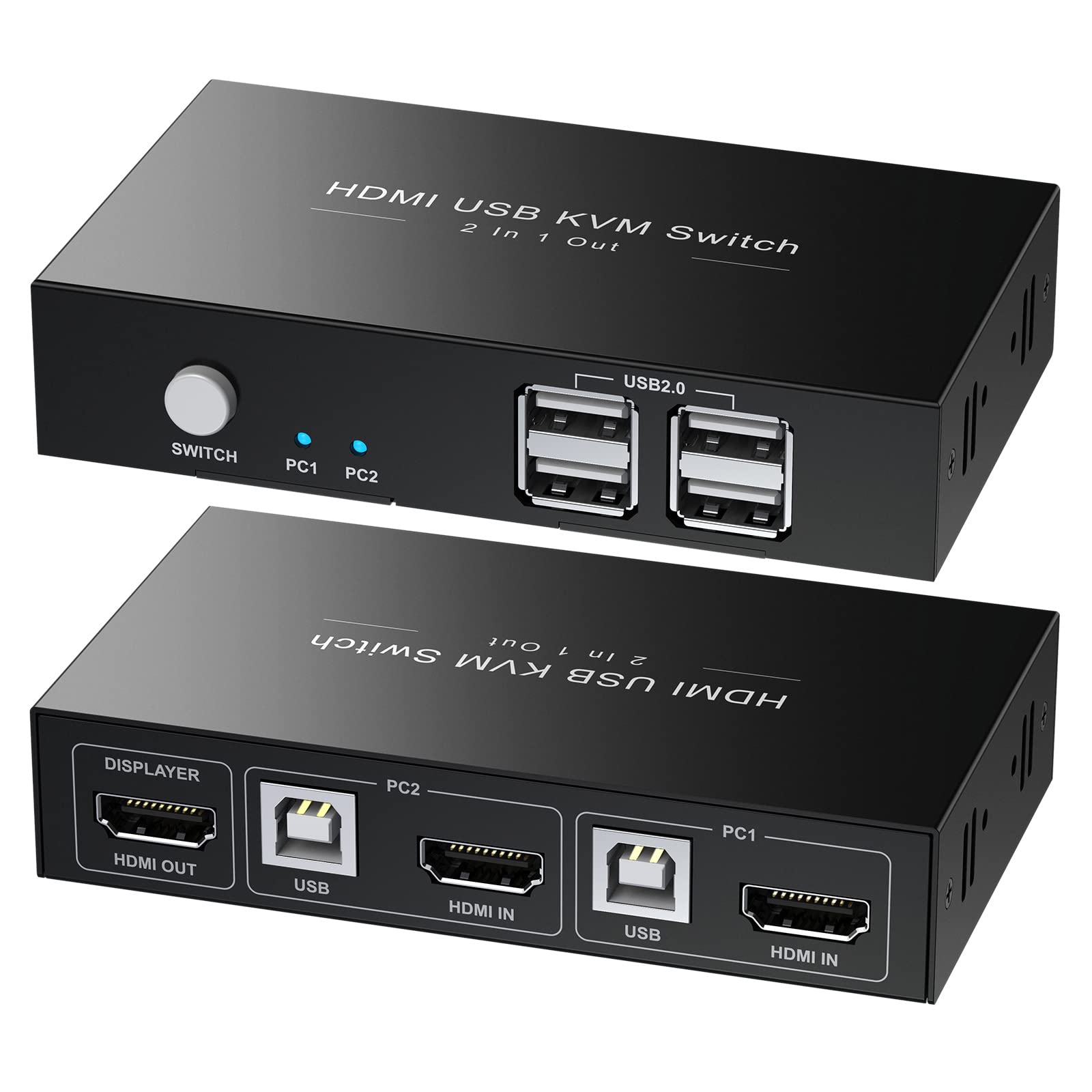 Kvm switch hdmi usb 2 display - Find the best price at PriceSpy