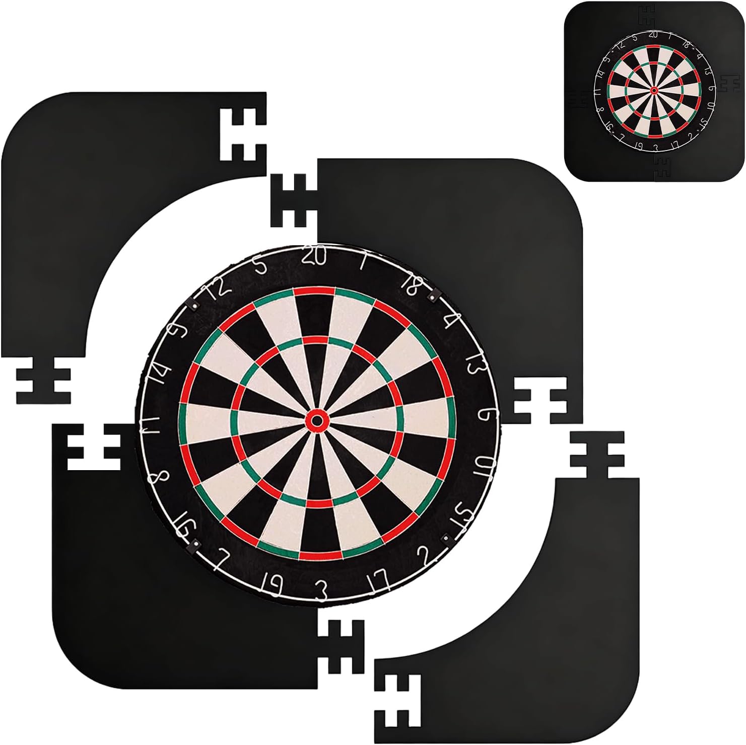 PRITOK Dartboard Surround: Dart Board Wall Protector Ring Splicing ...