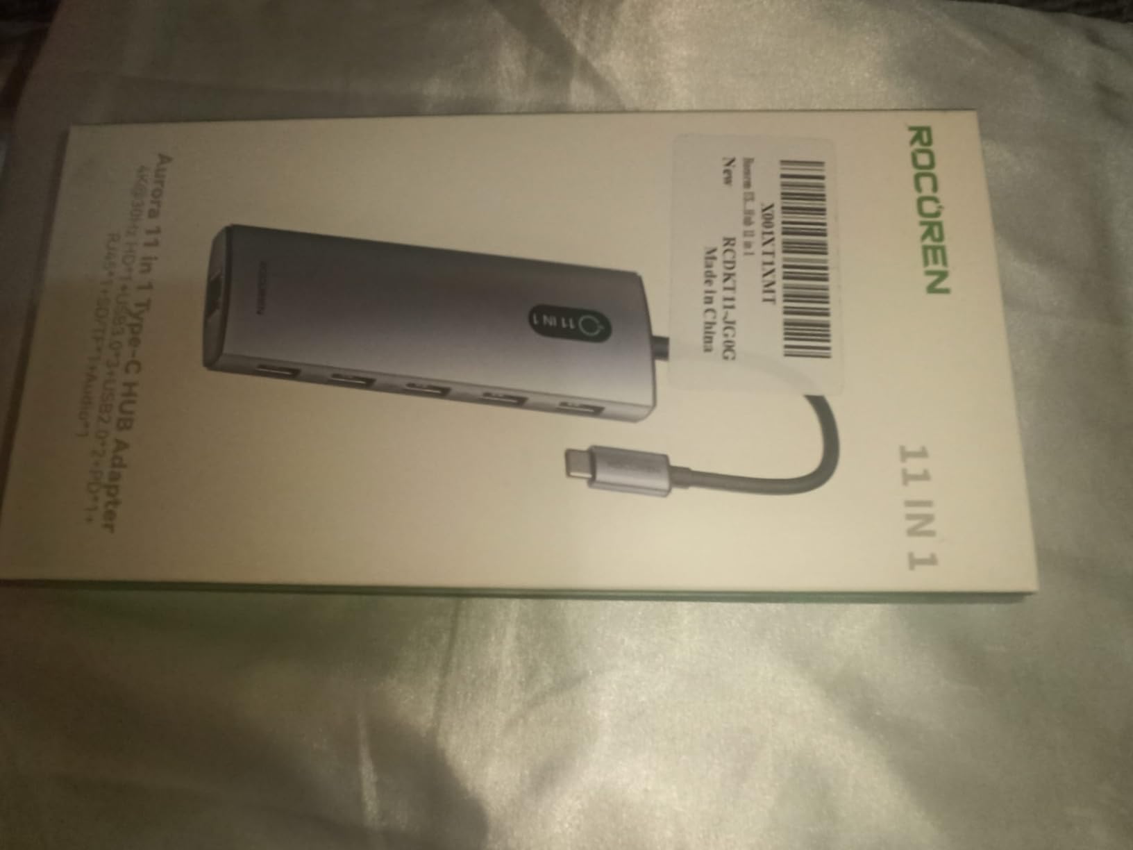 Rocoren USB C Docking Station, 11 in 1 Multiport Hub Laptop Adapter ...