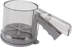 Amazon.com: Flour Sieve, PP Sieving Holes Powder Sifter Transparent for ...