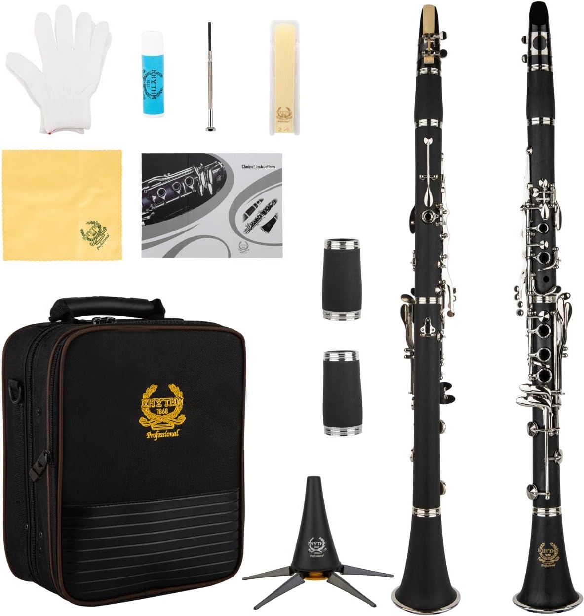 Amazon.com: Yamaha YCL-255 Student Clarinet with Nickel Keys : Musical ...