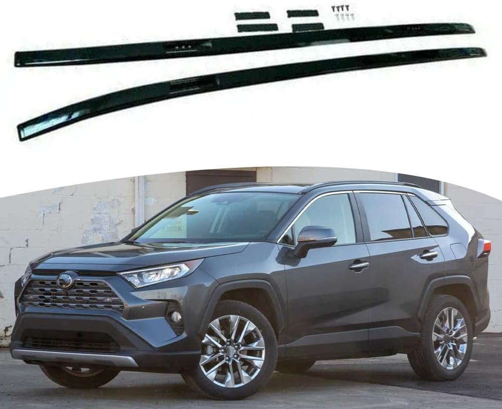 Amazon.com: Roof Rack Side Rail Fits for Toyota Rav4 Rav-4 2019-2025 ...