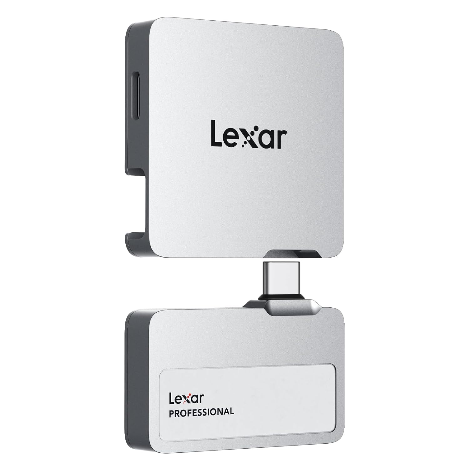 Lexar Professional Go 1TB External Portable SSD with HUB, Ultra-Compact ...