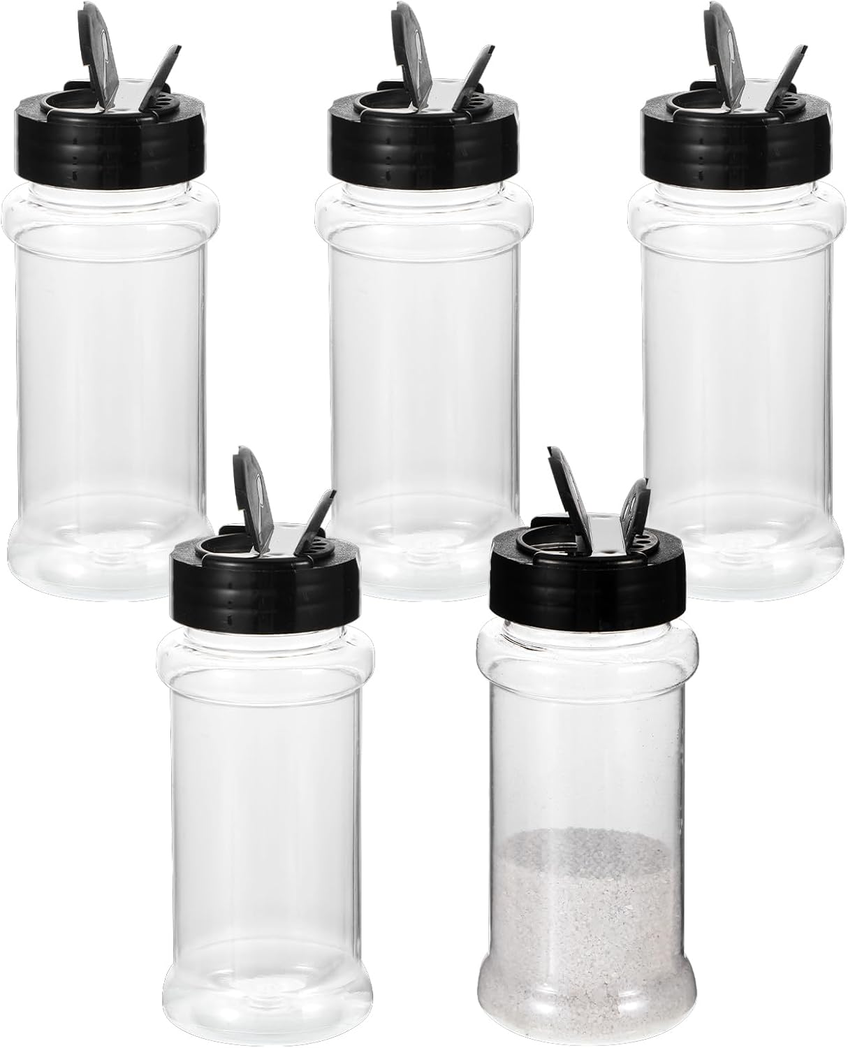 Amazon.com: salbsever 5 PCS Empty Spice Jars 3oz with Shaker Lids ...