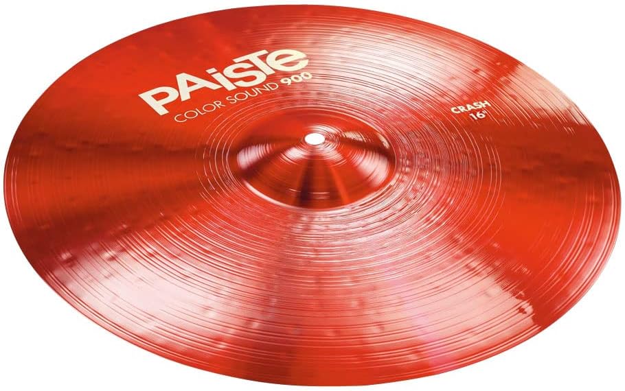 Amazon.com: Paiste 16" Color Sound 900 Crash Cymbal, Red : Musical ...