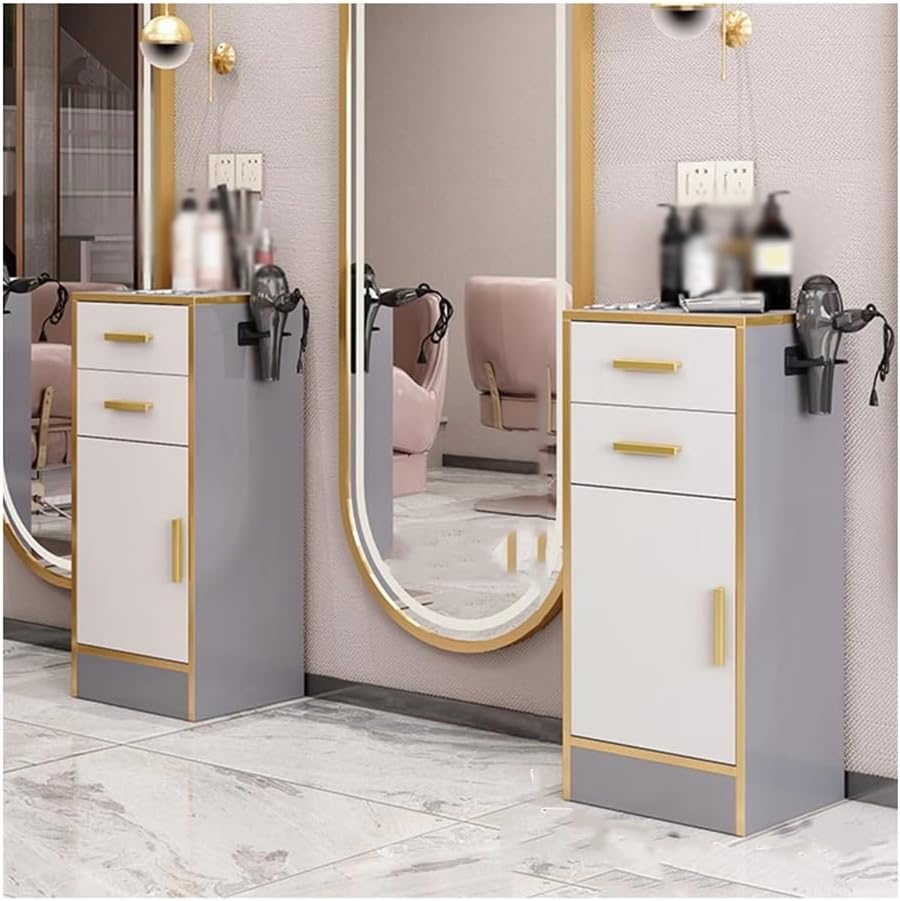 Amazon.com: Zfmnoyev Salon Stations Storage Cabinet, Beauty Salon ...