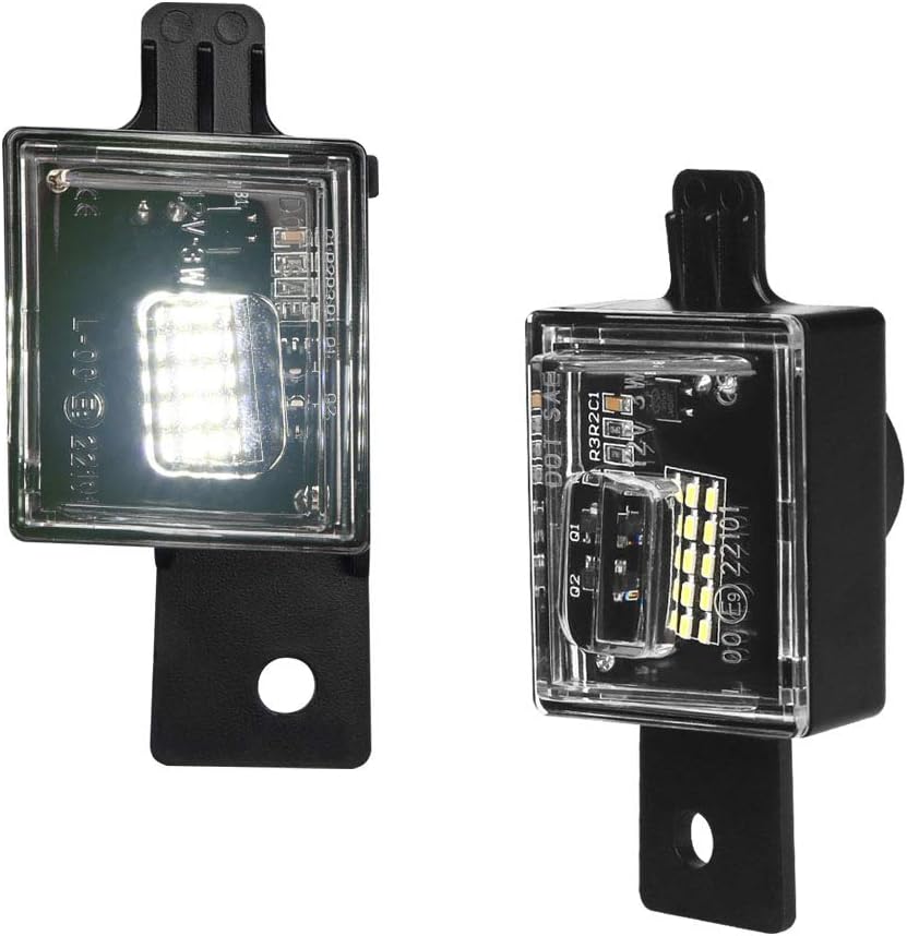 Amazon.com: MbuyDIY LED License Plate Light Lamp Assembly Compatible ...
