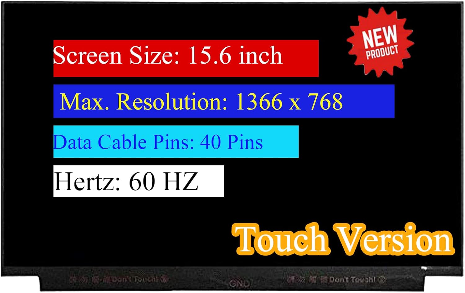 Amazon.com: BTSELSS 15.6" LCD Screen Replacement for Lenovo IdeaPad 3 ...