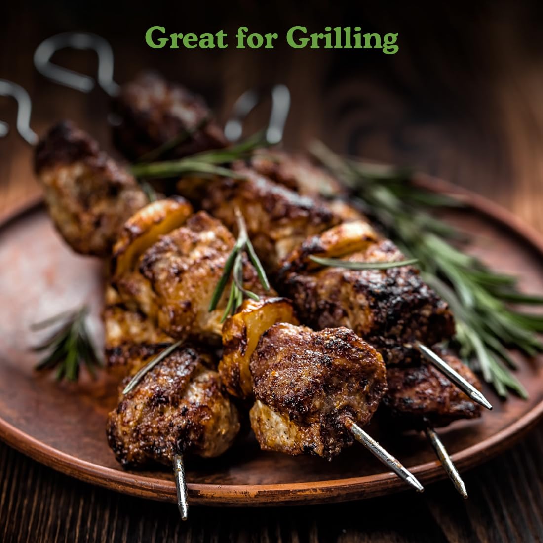 Snapklik.com : Turkey Lacers, Stainless Steel, Multi-Use Skewers For ...