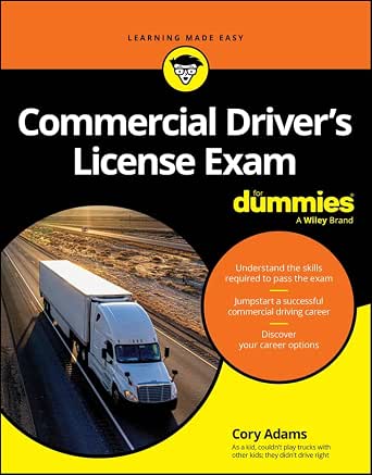 Amazon.com: Commercial Driver's License Exam For Dummies eBook : Adams ...