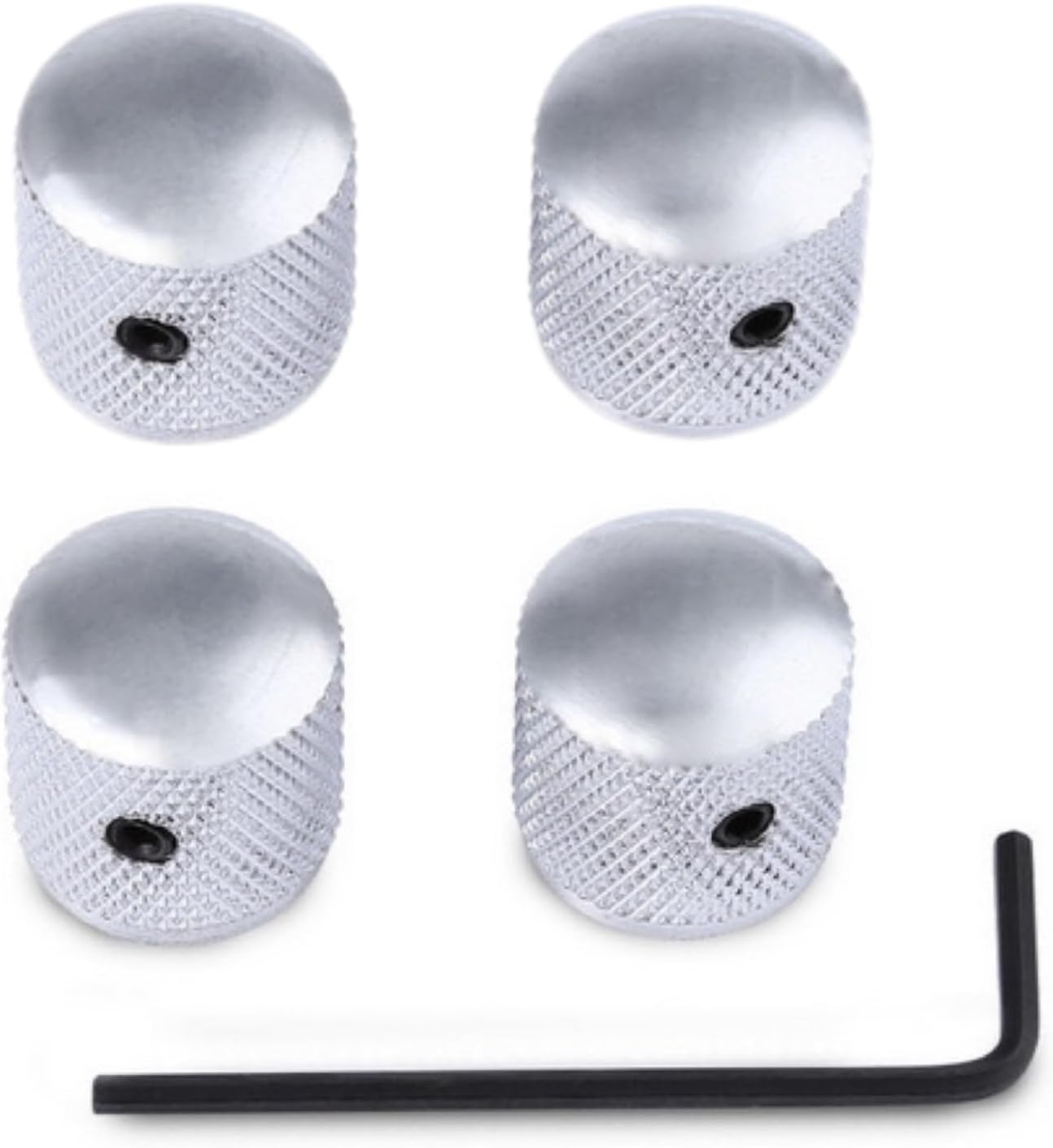 Amazon.com: RRISETAG 4 Pcs Electric Guitar Knobs 6mm Shaft Barrel ...