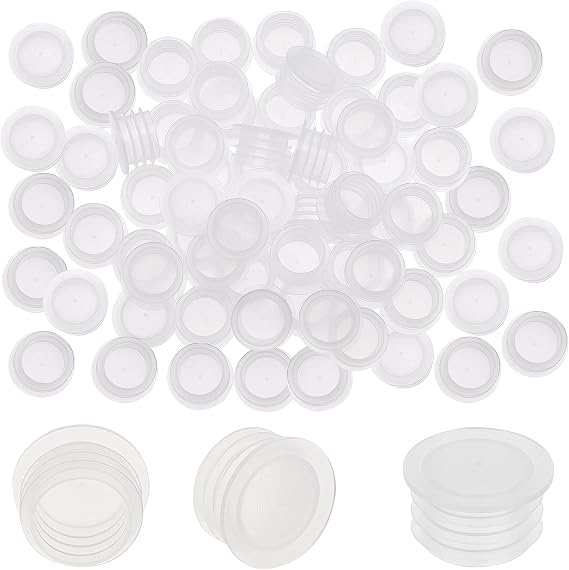 Amazon.com: GORGECRAFT 1/2" 50PCS Salt and Pepper Shaker Stoppers ...