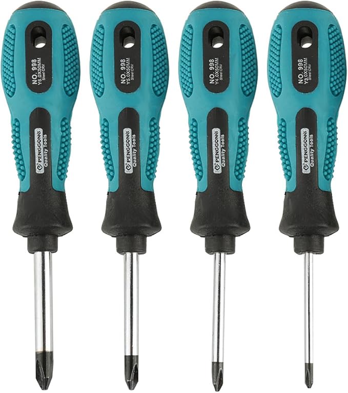Screwdriver Set, 4PCS Tri-Wing Screwdriver Set, Magnetic Y Tip ...