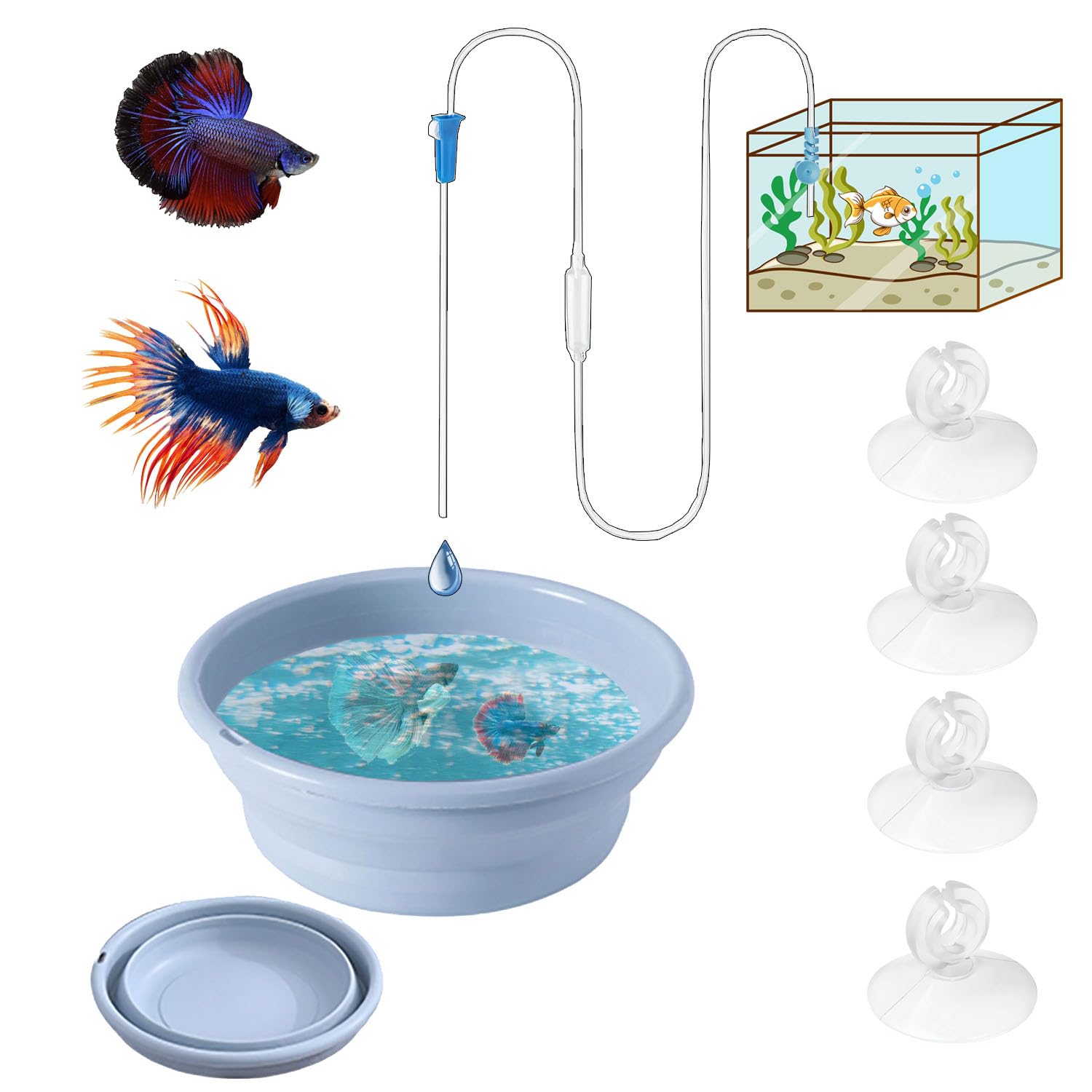 Amazon.com : Fish Acclimation Kit with Foldable Fish Acclimation Box ...