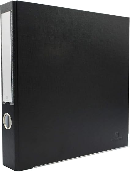 Amazon.com : Bindertek 3-Ring Premium Binder - Black, 2" Spine Width ...