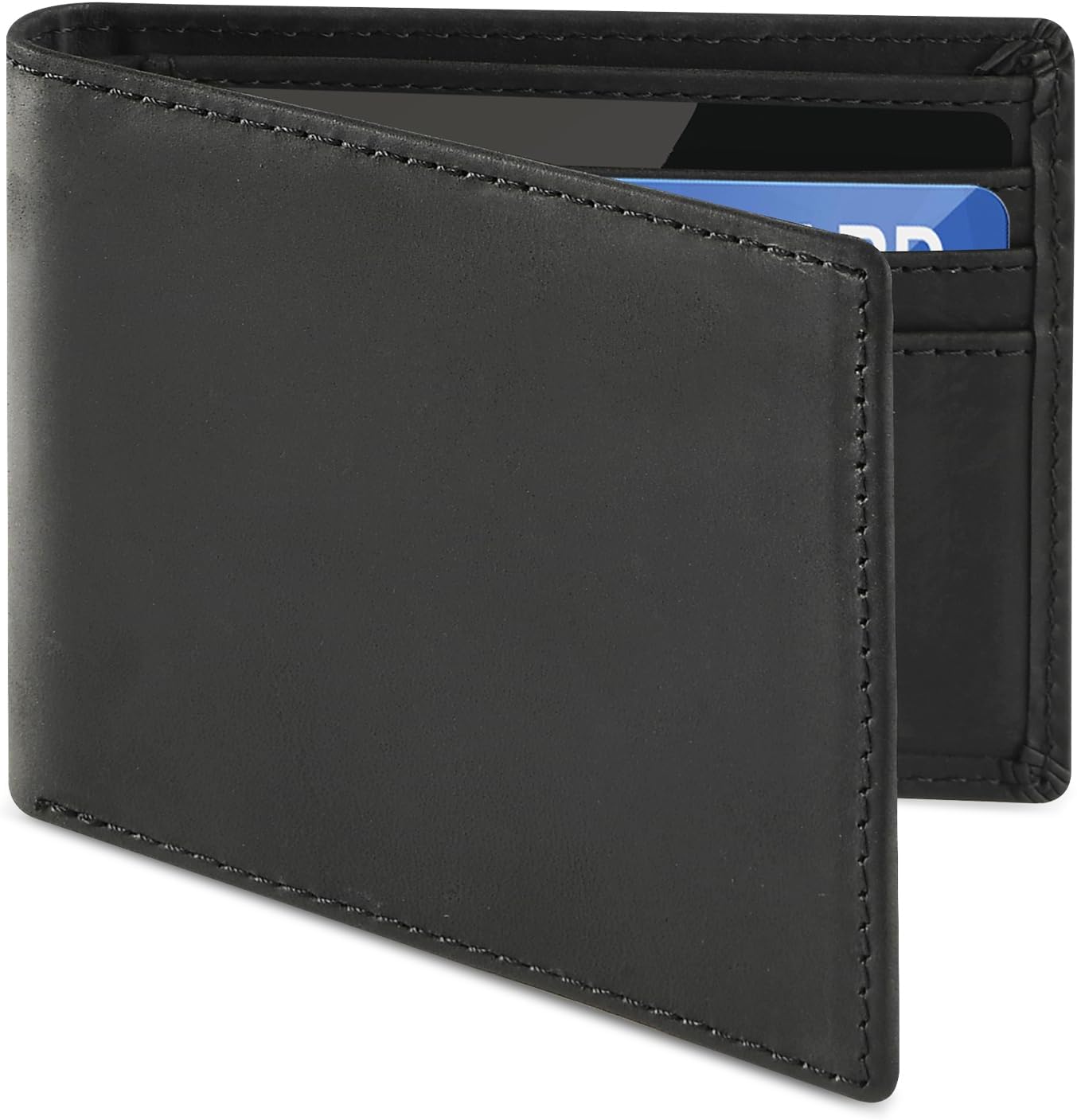 Amazon.com: Amaxiu Genuine Leather Wallet for Men, Real Leather Wallet ...