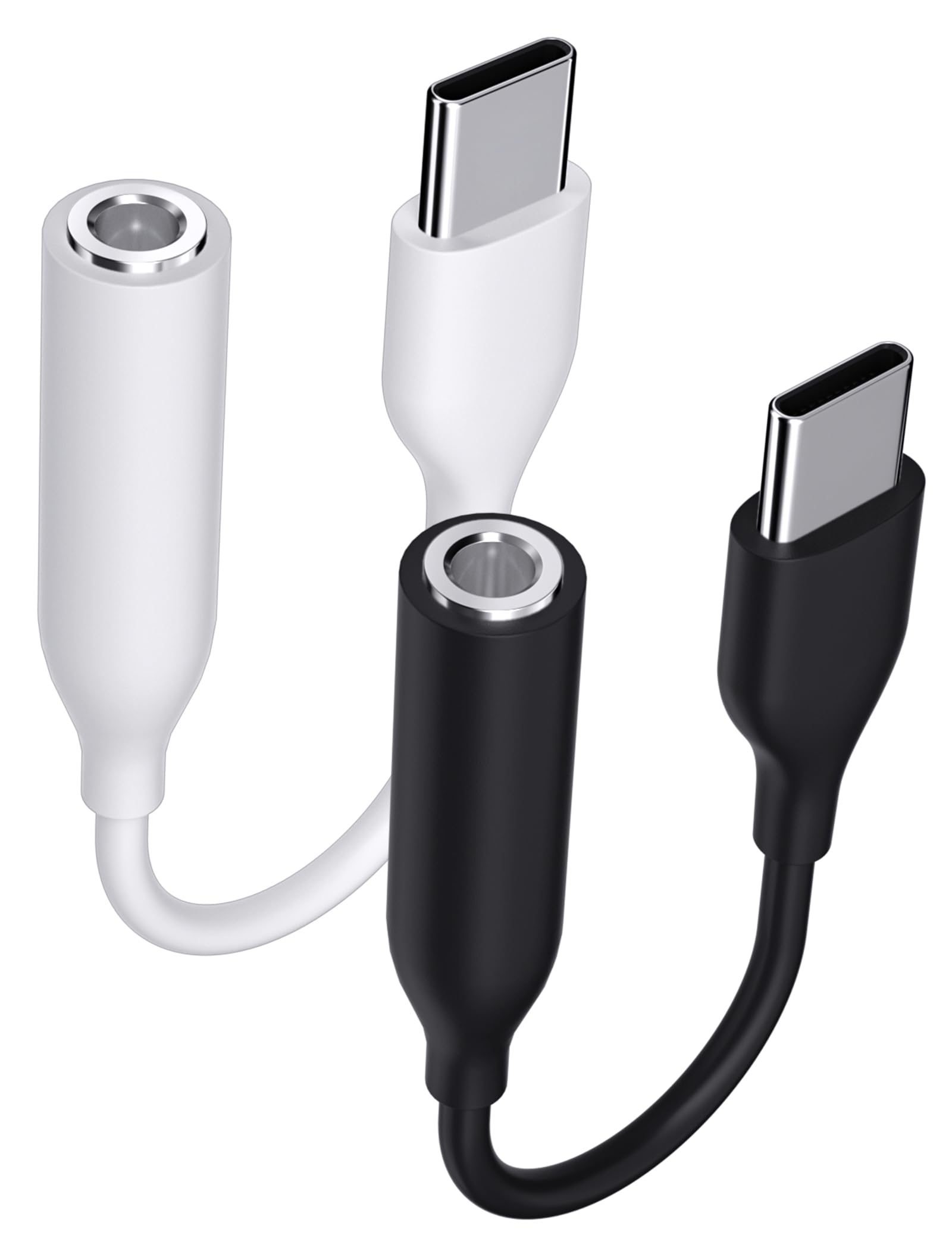USB C to 3.5 mm Headphone Jack Adapter for iPhone 16 15 Pro Max, 2 Pack ...
