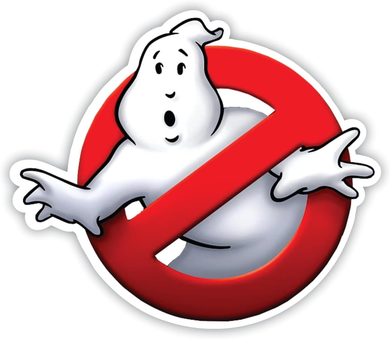 A&B Traders Ghostbusters Stickers Ghostbuster Vinyl Decal Car Bumper ...