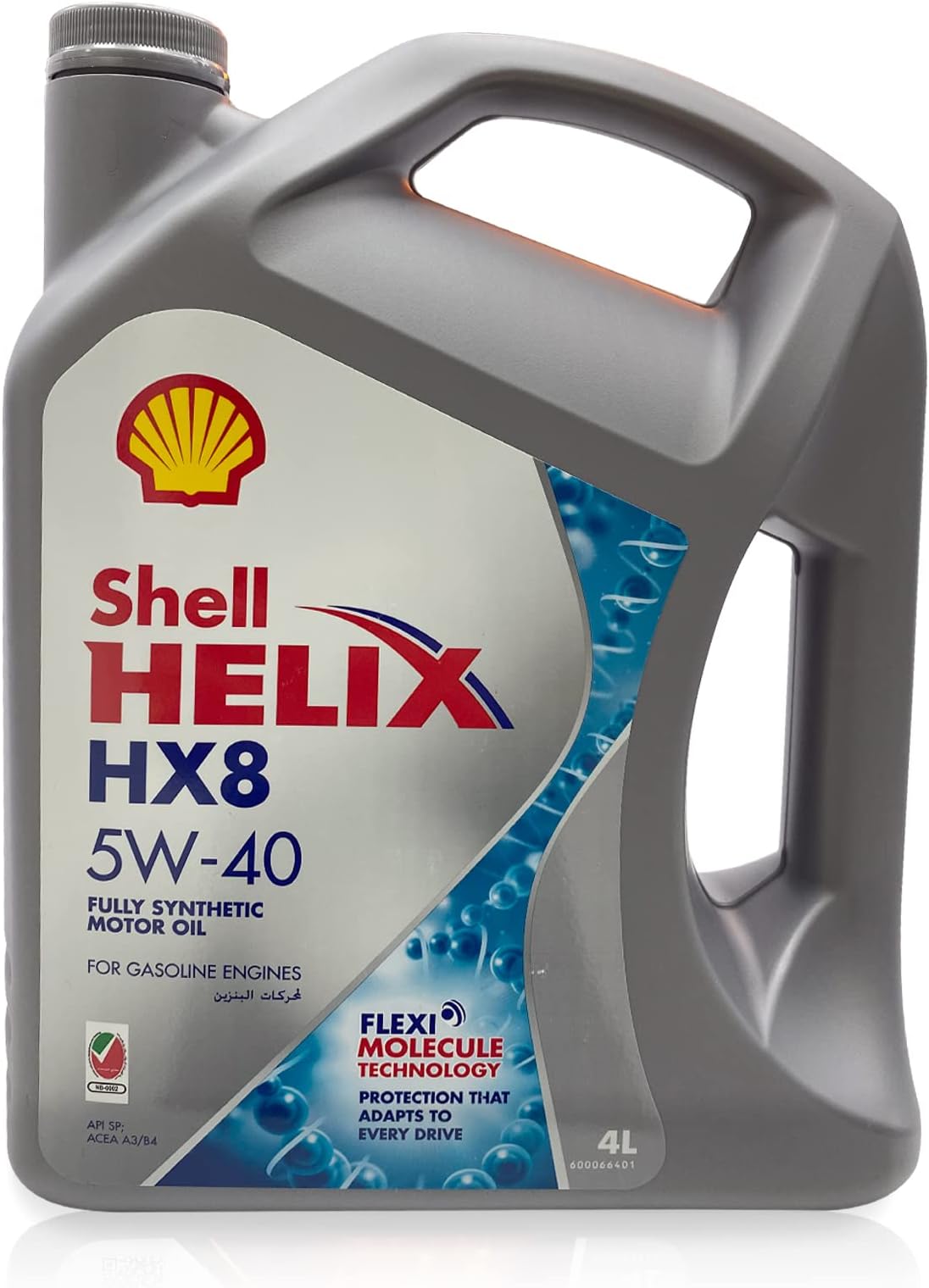 Shell Helix Hx8 5W-40 Fully Synthetic Motor Oil (10,000 Kms, 4 Litres ...