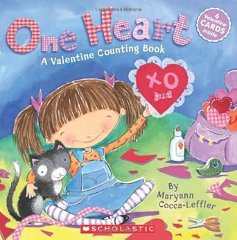 One Heart: A Valentine Counting Book : Cocca-Leffler, Maryann: Amazon ...