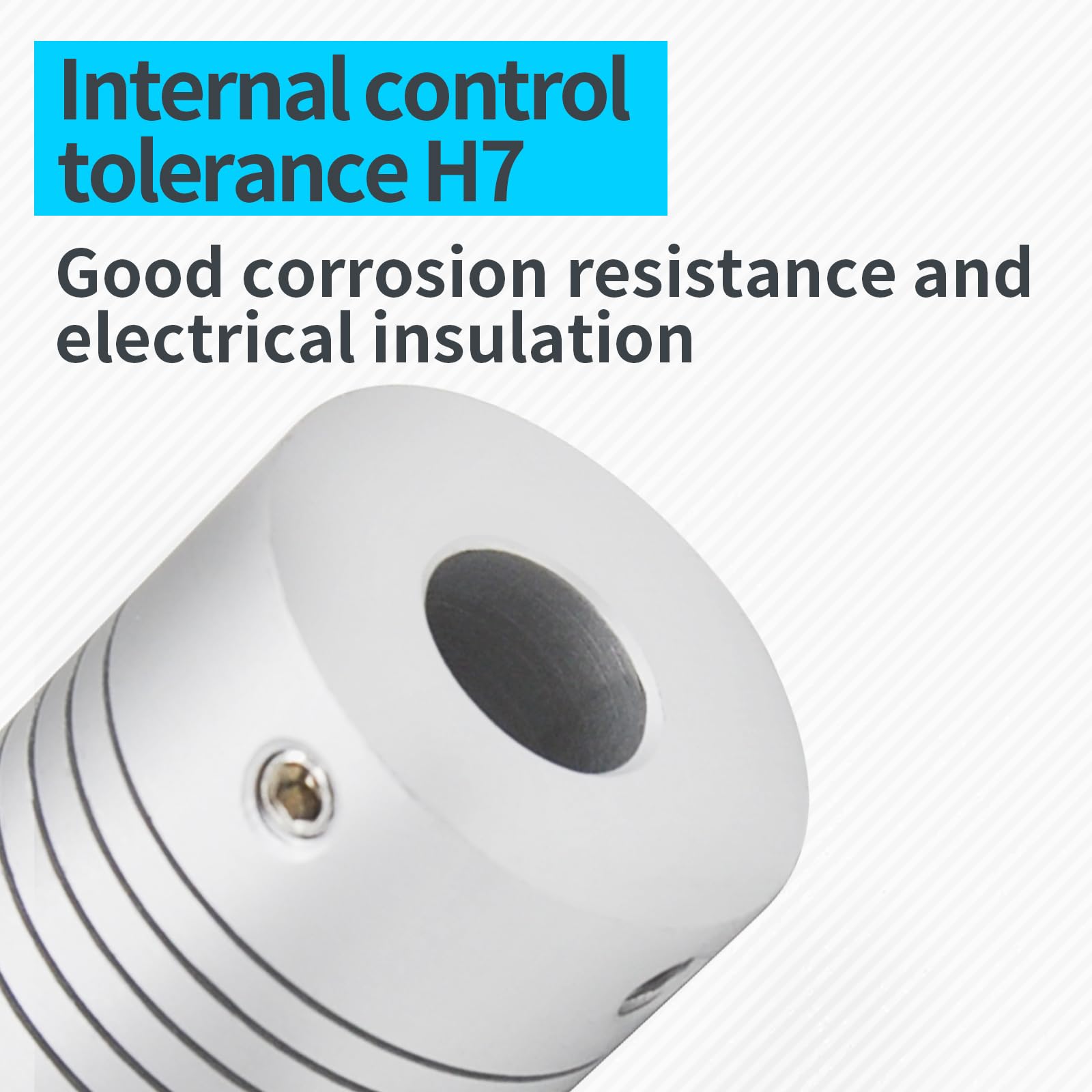 Snapklik.com : 6 Pieces 8mm To 8mm Stepper Motor Shaft Coupling 19mm ...