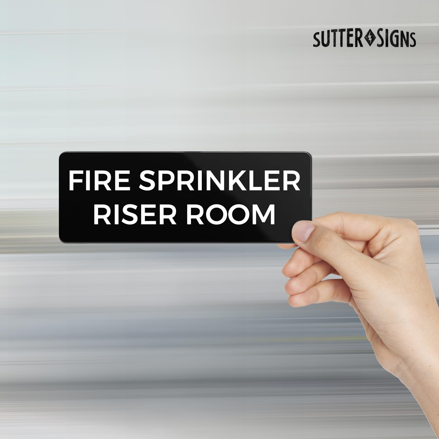 Fire Sprinkler Riser Signage Signs ByLITA Victorian Fire Sprinkler