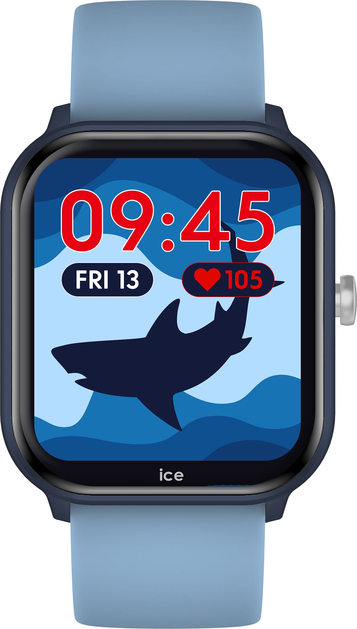 Ice-Watch - ICE smart junior 2.0 Blue Light blue - Montre connectée ...