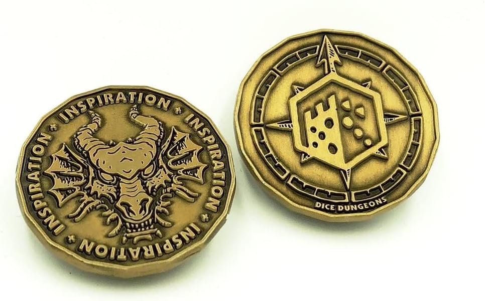 Amazon.com: Inspiration Coin Tokens (4 Pack) : Toys & Games