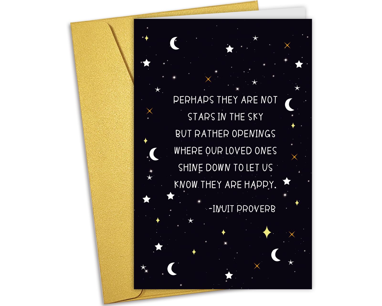 Amazon.com : Nchigedy Sympathy Card, Condolence Card for Him Her ...