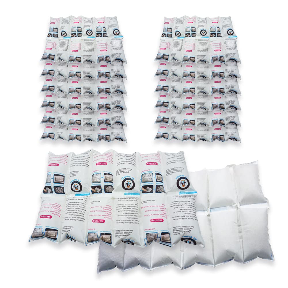 Shipping Cold Packs Dry Ice for Shipping Frozen Food, Freezer Ice Pack ...