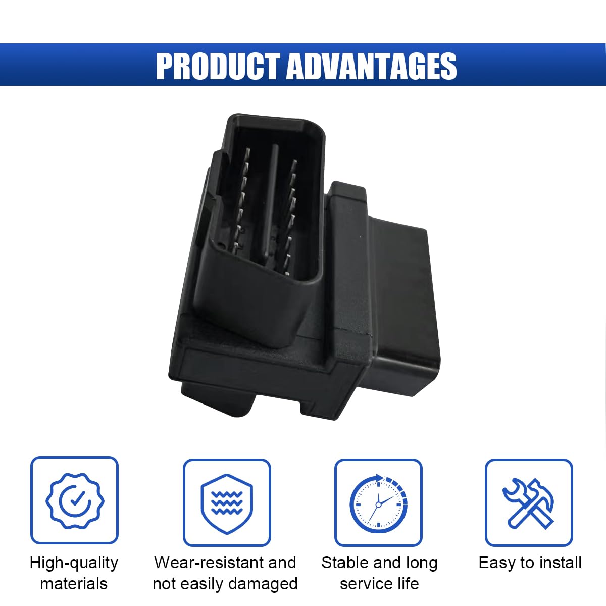 Snapklik.com : OBD2 Splitter, OBD II Full 16pin Port 1 Male To 2 Female ...