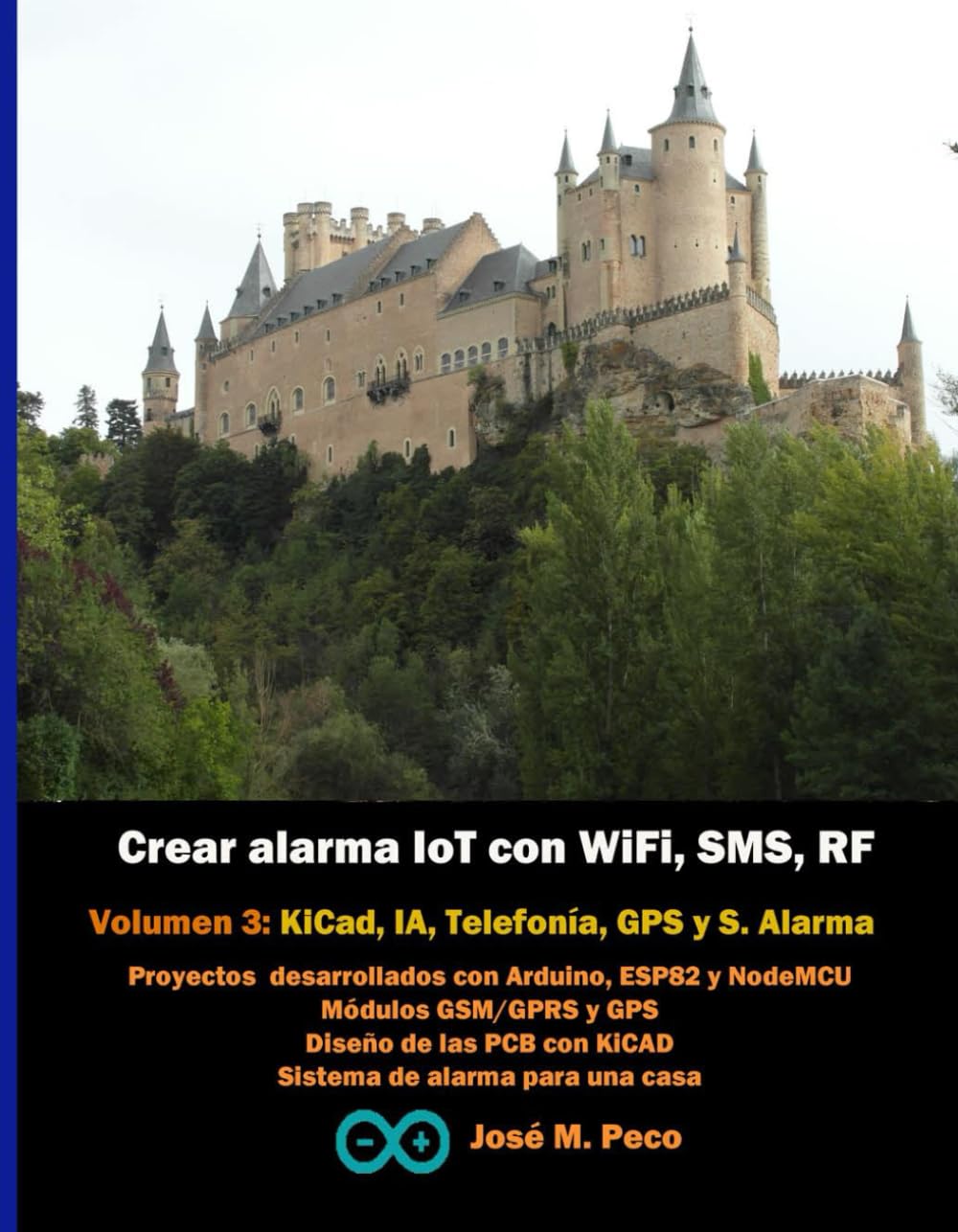 Crear alarma IOT con Arduino, WiFi, SMS, RF e IA: Volumen 3: Proyectos de telefonía, GSM, GPS ...