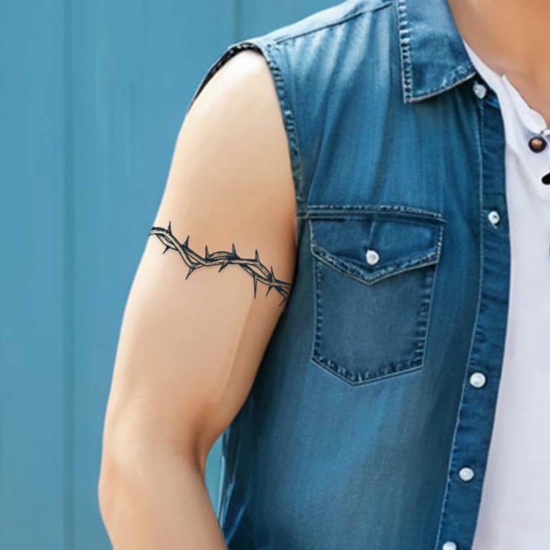 Dornenband Tattoos 26 Dorne Krone Ideen In 2025 | Tattoo Ideen, Dorn