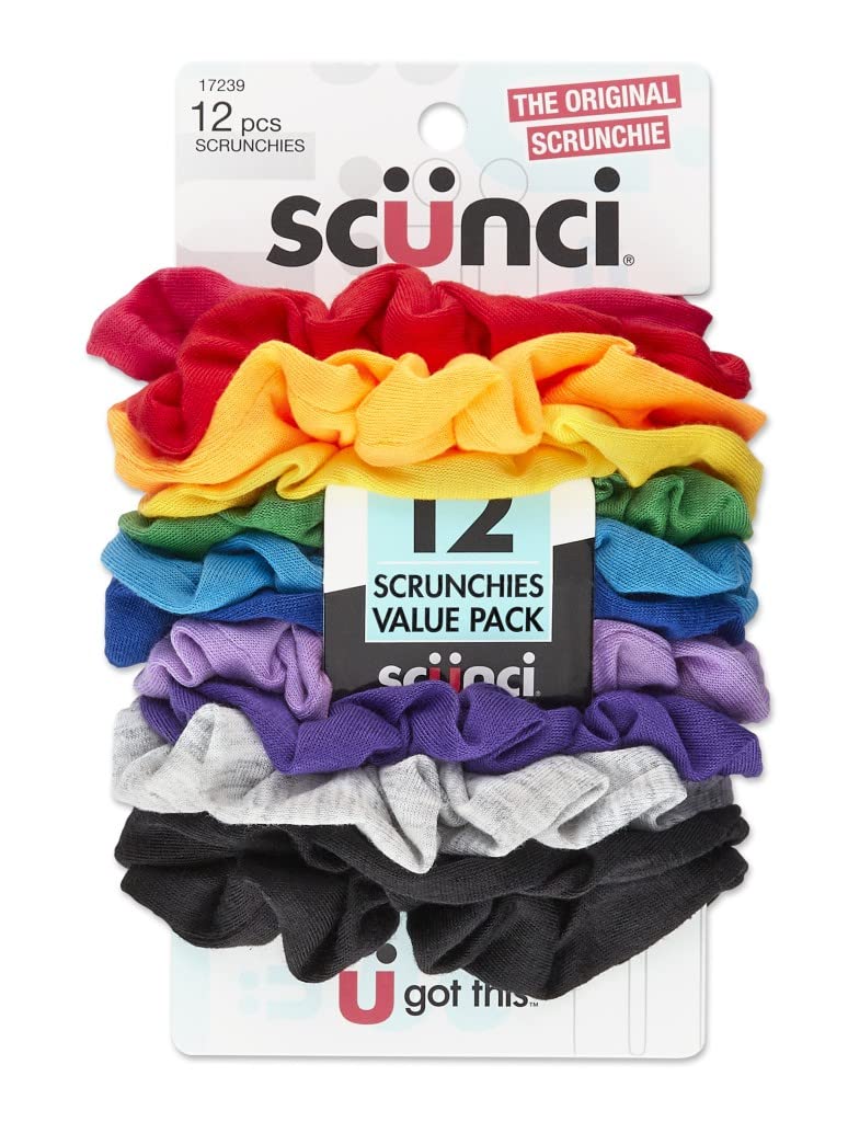 Amazon.com : Conair Scrunchie Set Interlock Twisters 12CT : Beauty ...