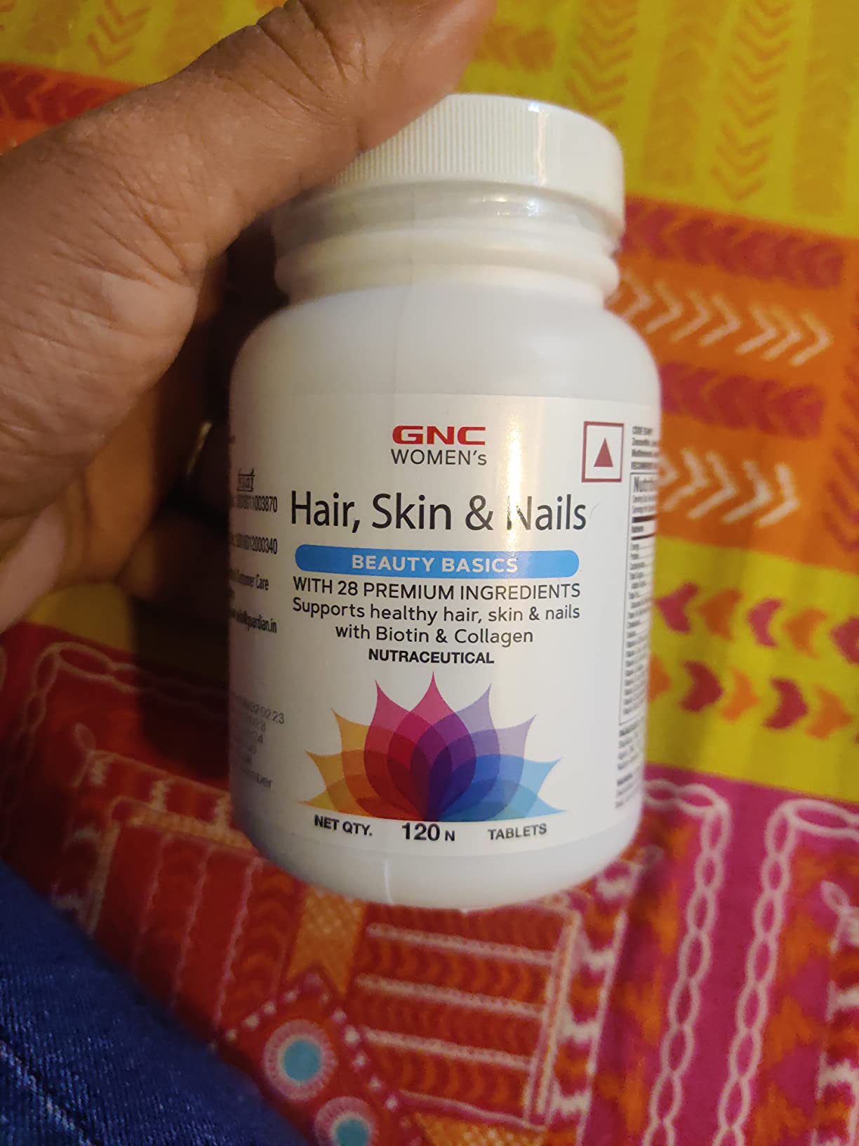 GNC Women's Hair, Skin and Nails Multivitamin With Biotin For Women ...